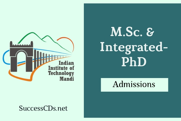 IIT Mandi M.Sc and Integrated-PhD Program in Physics Admission 2019