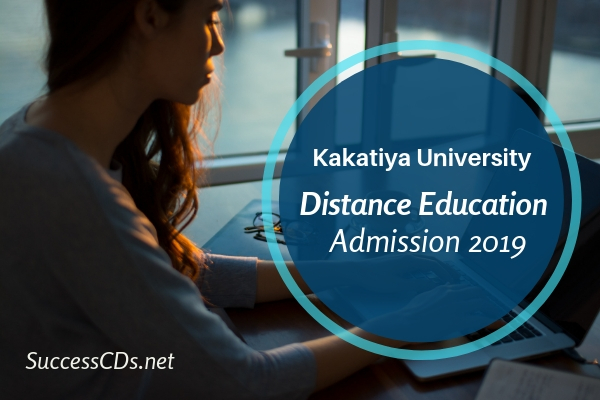 Kakatiya University Distance Education Admission 2019