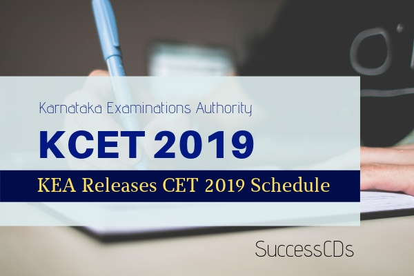Karnataka CET 2019 Dates announced