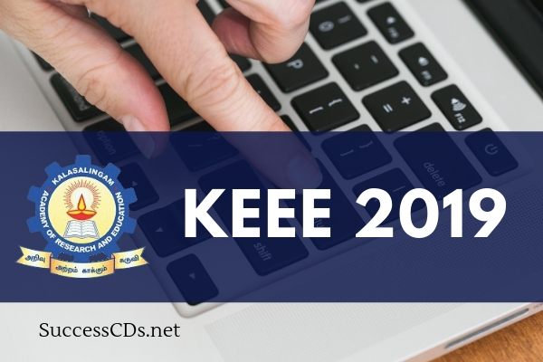 Kalasalingam University Engineering Entrance Exam (KEEE) 2019
