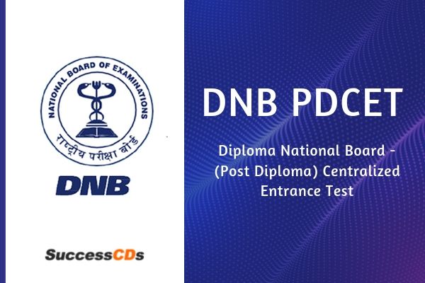 NATBOARD DNB PDCET 2020 January Admission Session