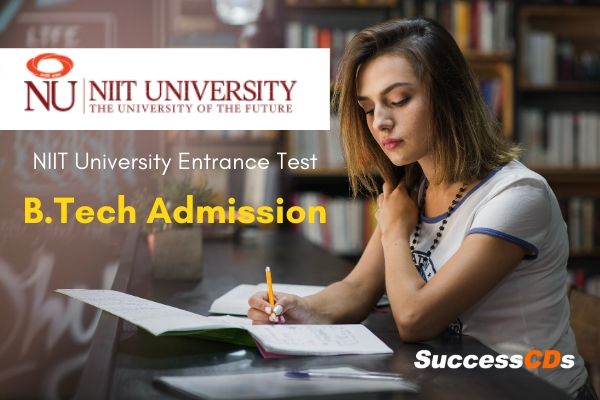 NIIT University BTech Admission 2020 Notification, Dates, Application