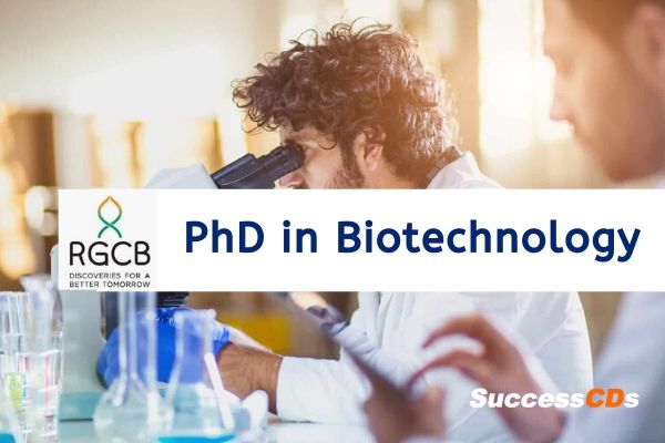 RGCB Trivandrum PhD in Biotechnology Admission 2020, Dates, Application