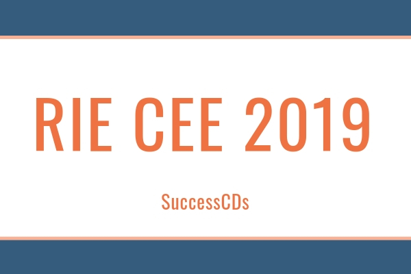RIE CEE 2019 Notification, Dates, Eligibility, Application, Courses