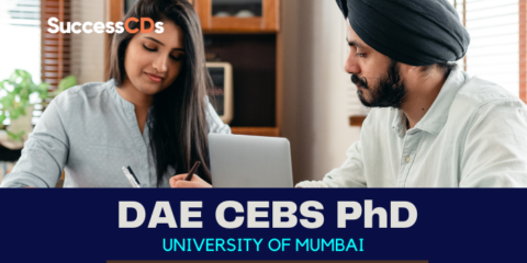 University of Mumbai DAE CEBS PhD Admission 2023 Dates, Application Form