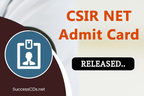 CSIR NET 2019 December Admit Card released, here’s Steps to download