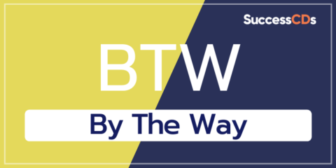 Full Form of BTW, What is the Full form of BTW