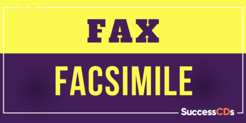 Full Form of FAX, What is the Full form of FAX
