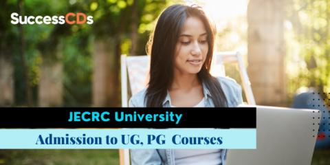 JECRC University Admission 2021 Dates, Courses, Application Form