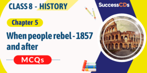 Class 8 History Chapter 5 MCQ, When People Rebel 1857