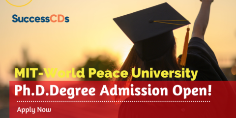 MIT World Peace University PhD Admission 2022