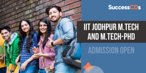 IIT Jodhpur Admission 2022 Dates, Application Form