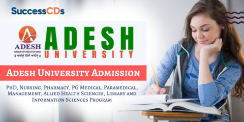 Adesh University Admission 2021 Dates, Courses, Application Form