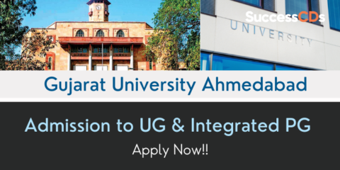 Gujarat University Admission 2021 Dates, Courses, Application Form