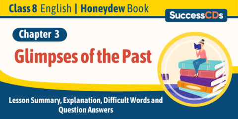 Glimpses of the Past Class 8 English Chapter 3 Explanation and Summary