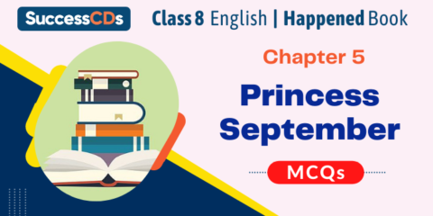 Class 8 English Chapter 5 MCQs | Princess September Imp Question Answers