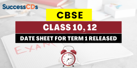 CBSE Class 10, 12 Date Sheet for Term 1 released, check details