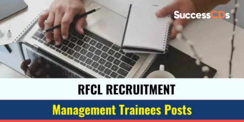 RFCL Recruitment 2021 for Management Trainees Posts, Apply Online