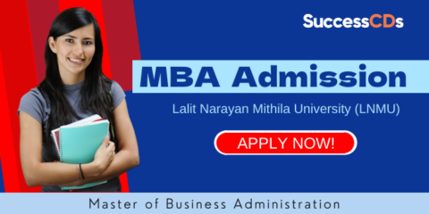 LNMU MBA Admission 2021-23 Dates, Application Form