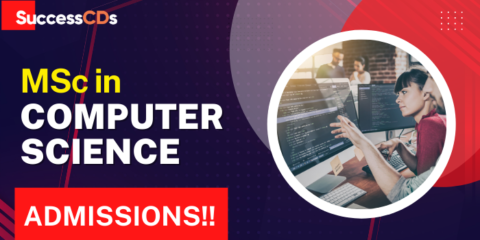 MSc Computer Science Admission 2024