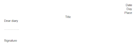 Diary Writing Format, Topics, Examples, Previous Questions