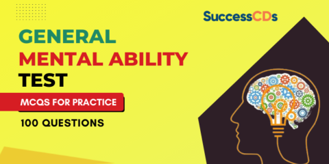 CUET 2026 General Mental Ability Test -100 MCQs for Practice