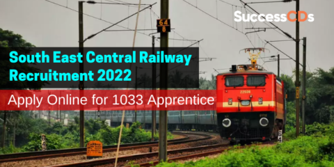 SECR Recruitment 2022 for 1033 Apprentice Posts