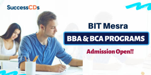 BIT Mesra BCA and BBA Admission 2022