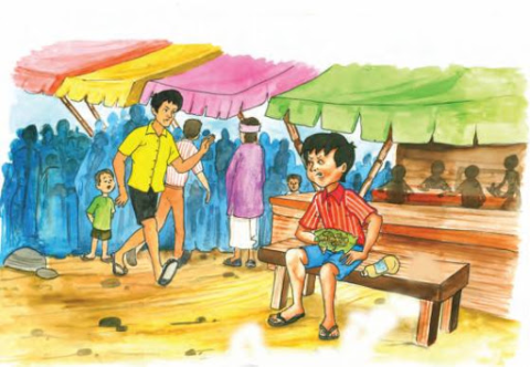 The Fight Summary, Explanation Class 8 Chapter 6