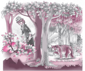 The Bear Story Summary, Explanation, Word Meanings Class 7