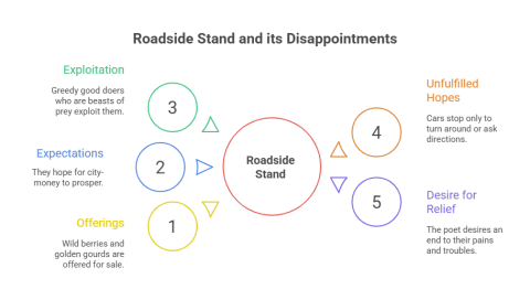 A Roadside Stand Summary, Explanation, Word meanings Class 12