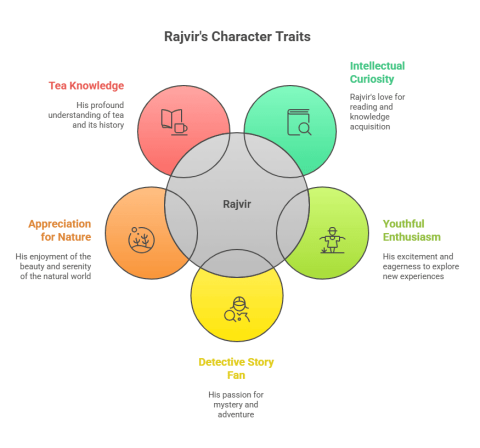 Character Sketch of Lucio Rodrigues, Rajvir and Pranjol | Glimpses of India