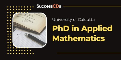 University of Calcutta PhD in Applied Mathematics Admission 2023