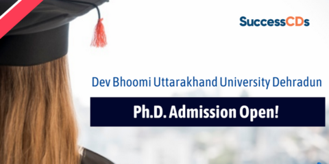 Dev Bhoomi Uttarakhand University Dehradun PhD Admission 2023