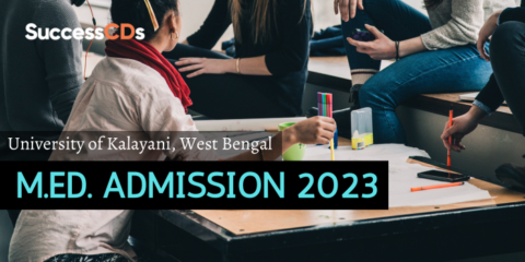 Kalyani University M.Ed Admission 2023