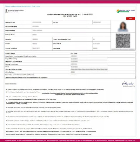 CMAT 2024 Result; Download Scorecard, Check Percentile Score