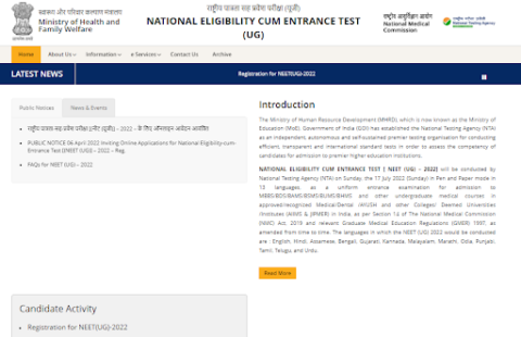 NEET Application Form 2024 - Registration Process, Fees, Direct Link ...