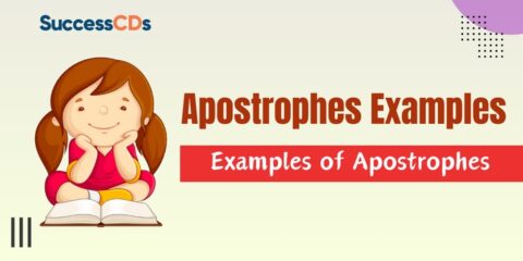 Apostrophes Examples| Examples of Apostrophes
