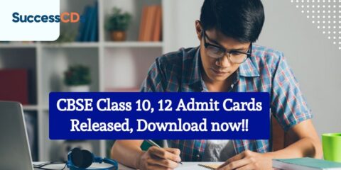 CBSE Class 10, 12 Admit Cards released, Download now