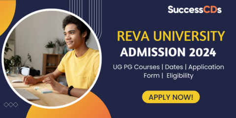 REVA University Admission 2024 Courses, Application Form