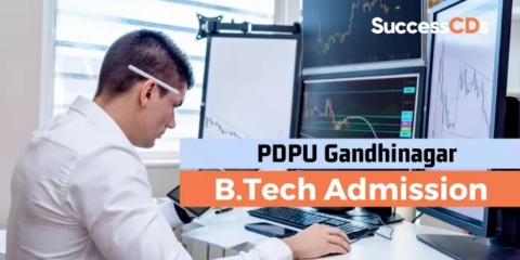 PDEU B.Tech Admission 2024 Application form, Dates