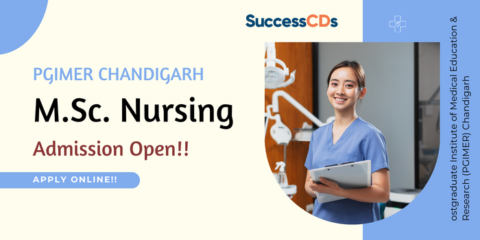 PGIMER Chandigarh M.Sc. Nursing Admission 2024