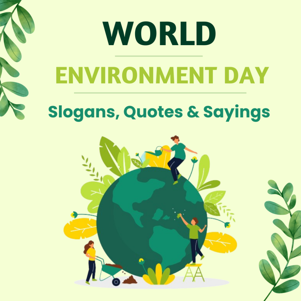 World Environment Day 2024 Slogans, Quotes, and Sayings