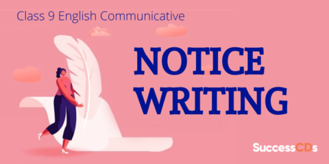 Notice Writing for Class 9 English Communicative