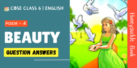Beauty Question Answers (Important) | Class 6 English Honeysuckle