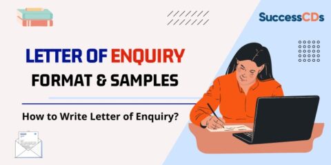 Letter of Enquiry Class 10| Enquiry Letter Format, Examples