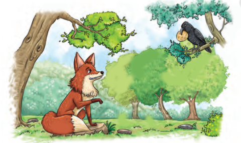 The Raven and the Fox Summary, Explanation - Class 6 Unit1 Ch 2