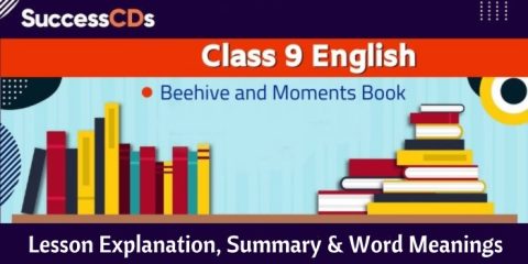 NCERT Class 9 English Summary, Explanation, Word Meanings