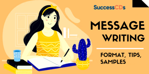 Message Writing format and examples for Class 6, 7, 8,
