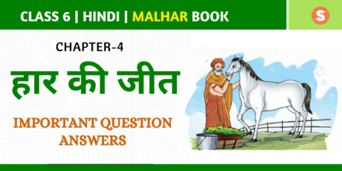 Haar Ki Jeet Question Answers (Important) | Class 6 Hindi Malhar book ...